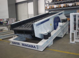 F-Class Eccentric Inclined Vibrating Screen- Haver & Boecker Niagara